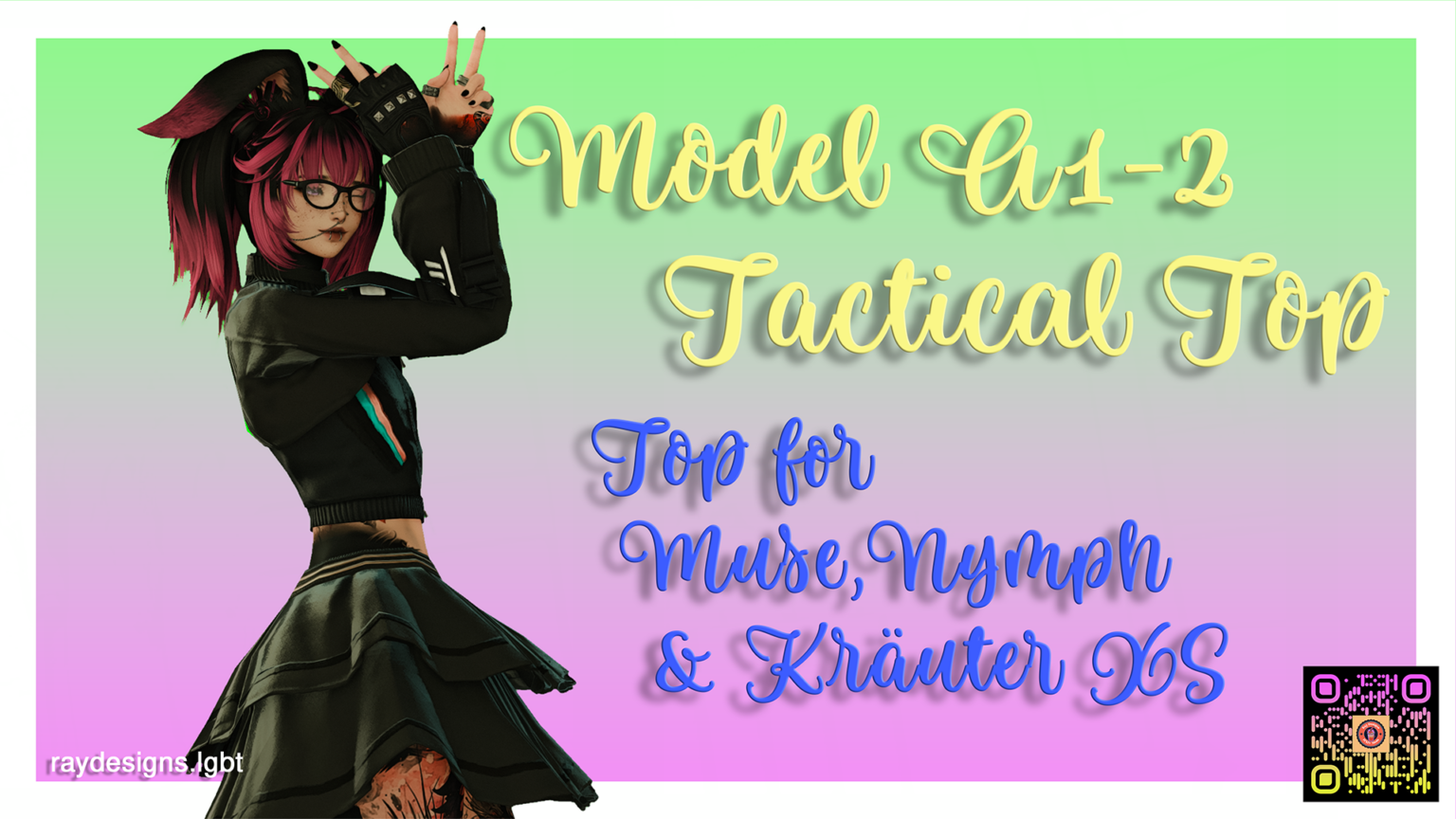 Model A1 - A2 Tactical Top {Muse, Nymph & Kräuter XS} - The Glamour ...