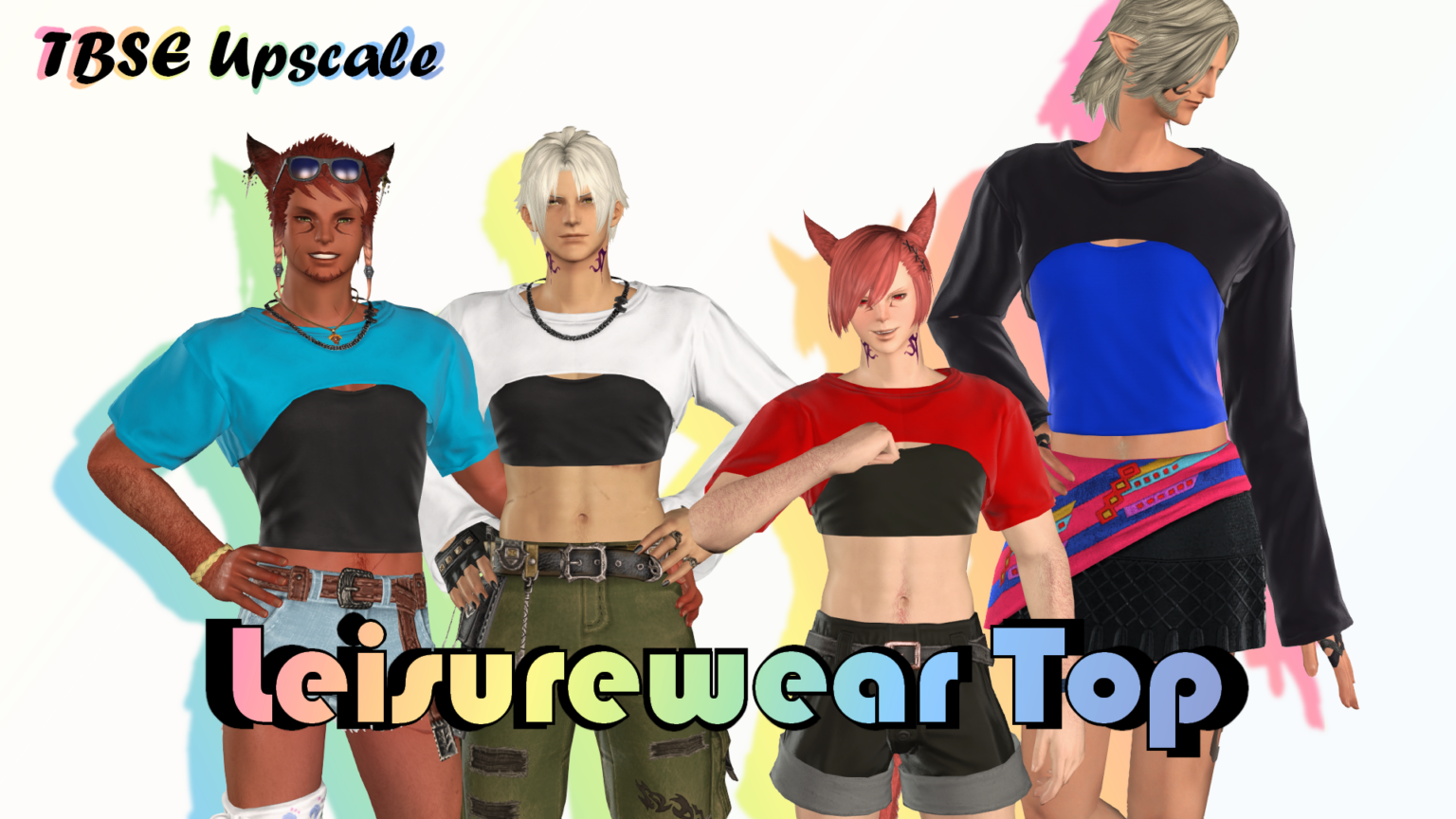 [TBSE] Leisurewear Top - The Glamour Dresser : Final Fantasy XIV Mods ...