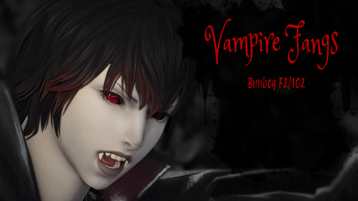 [Teeth] Vampire Fangs for bunboy F2 - The Glamour Dresser : Final ...