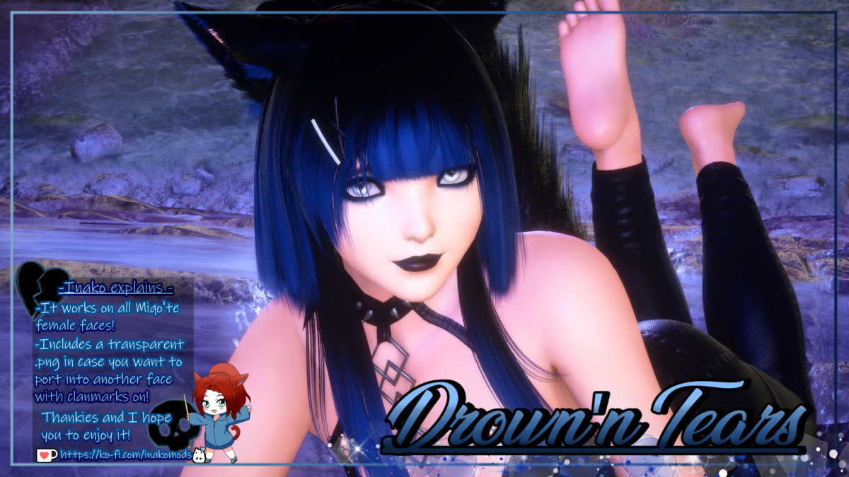 [Inako] Drown'n Tears [DT] - The Glamour Dresser : Final Fantasy XIV Mods and More