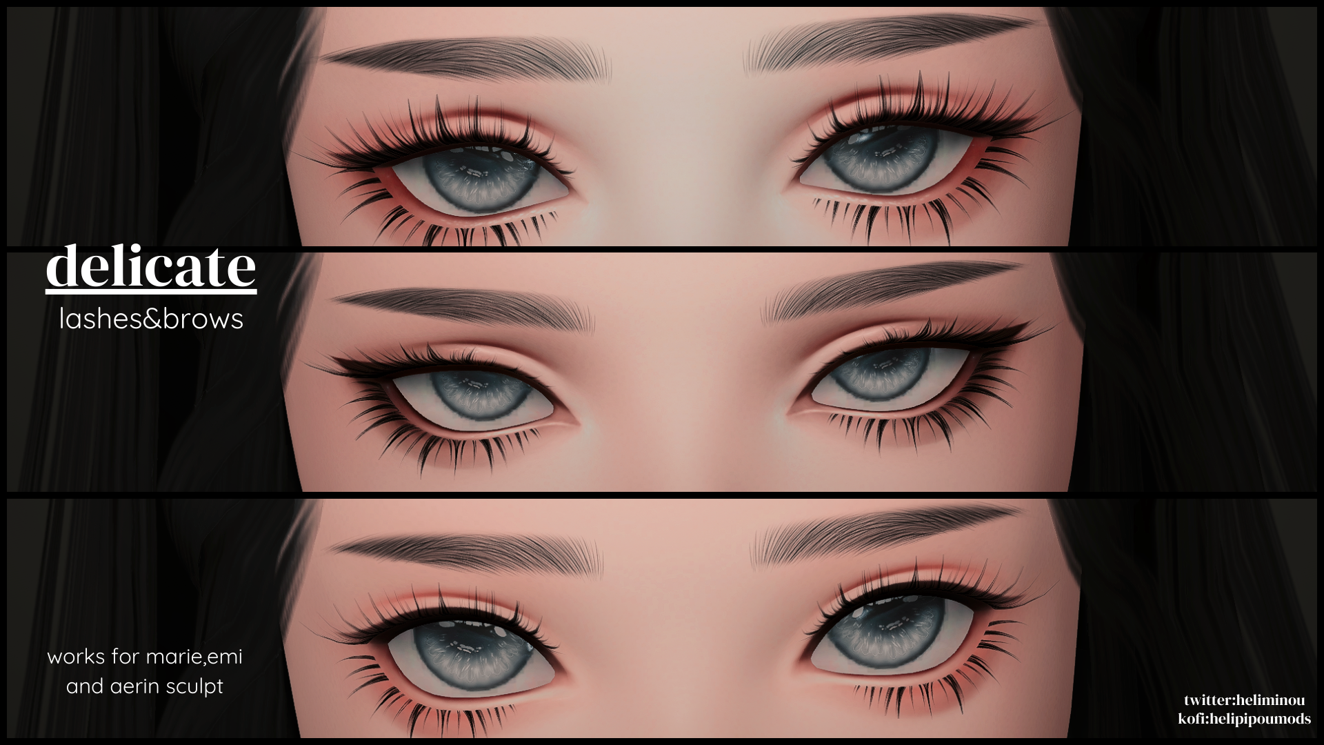 Hibana 火花 - Glow Makeup - The Glamour Dresser : Final Fantasy XIV Mods ...