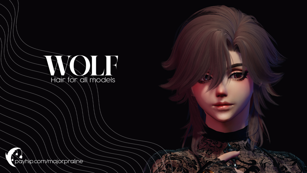 Wolf - Hair - The Glamour Dresser : Final Fantasy XIV Mods and More