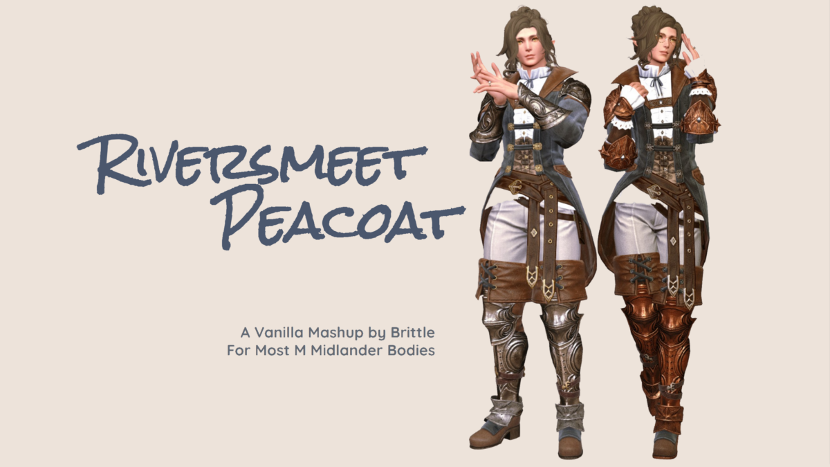 Riversmeet Peacoat - The Glamour Dresser : Final Fantasy XIV Mods and More