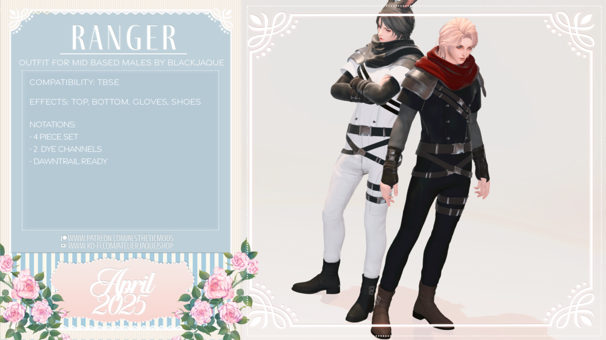 Ranger - The Glamour Dresser : Final Fantasy XIV Mods and More