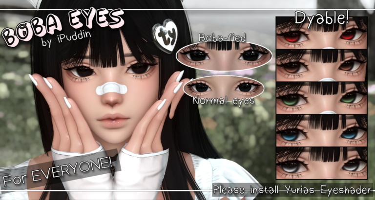 Boba Eyes for [EVERYONE] + Dyable - The Glamour Dresser : Final Fantasy ...
