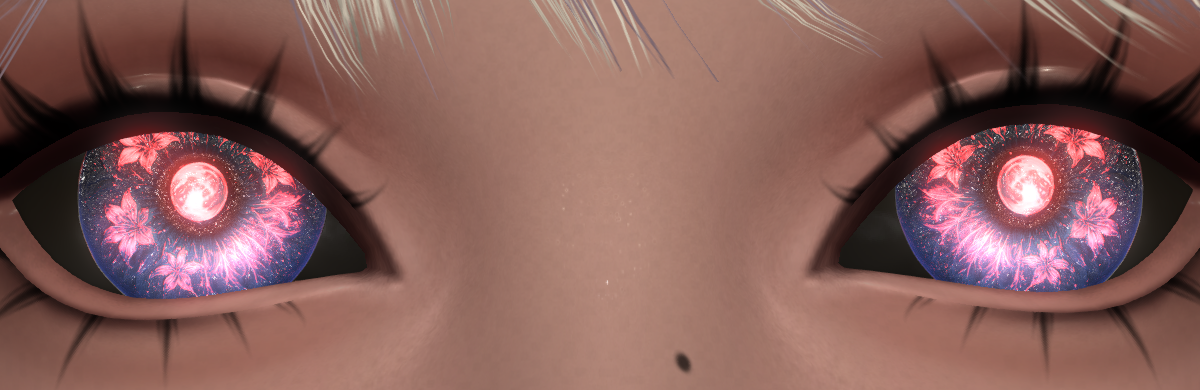 FullMoon - Glow & 3D Eyes Set for All [4 options] - The Glamour Dresser