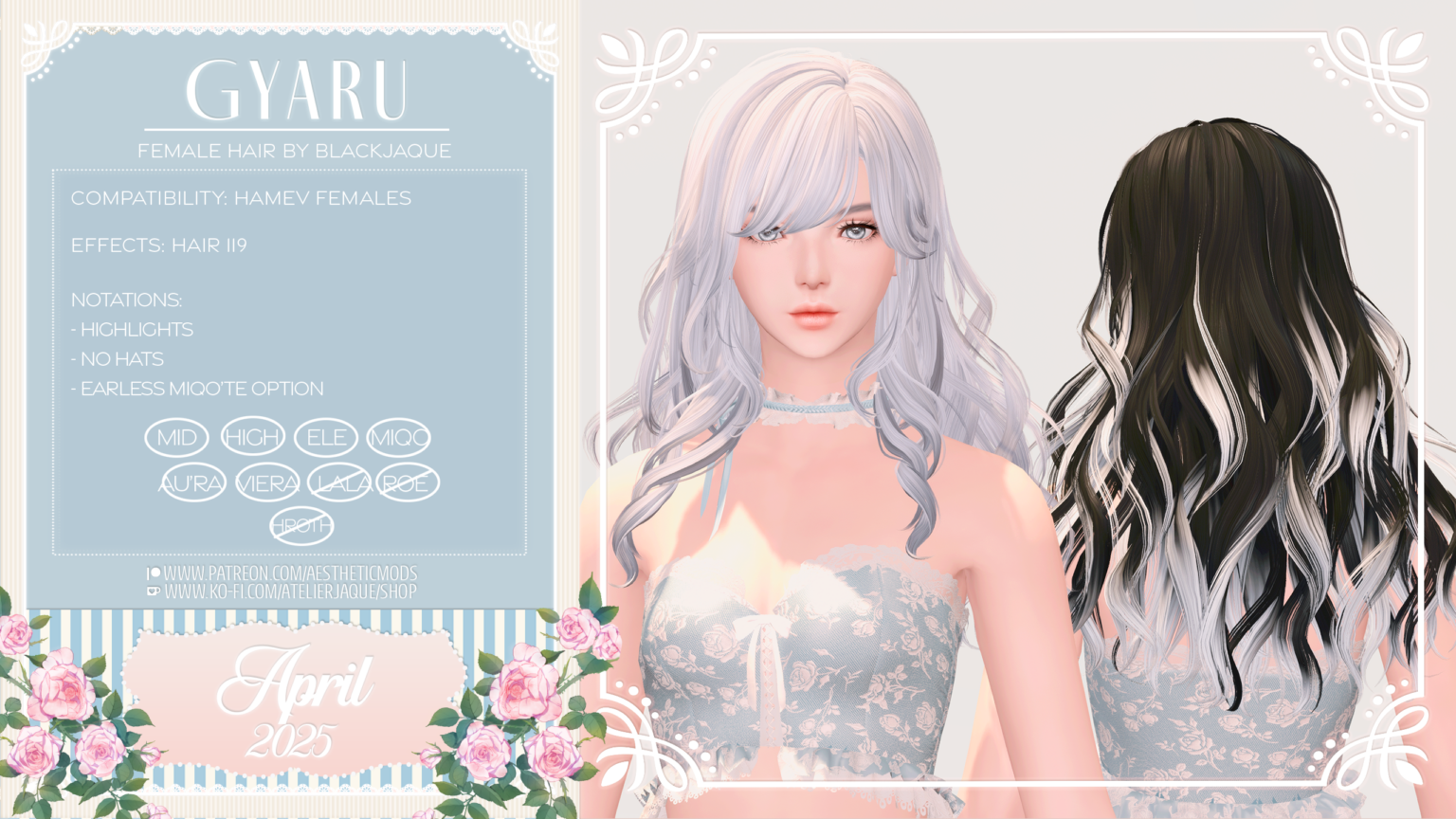 Mod Category: Hair Mod - The Glamour Dresser
