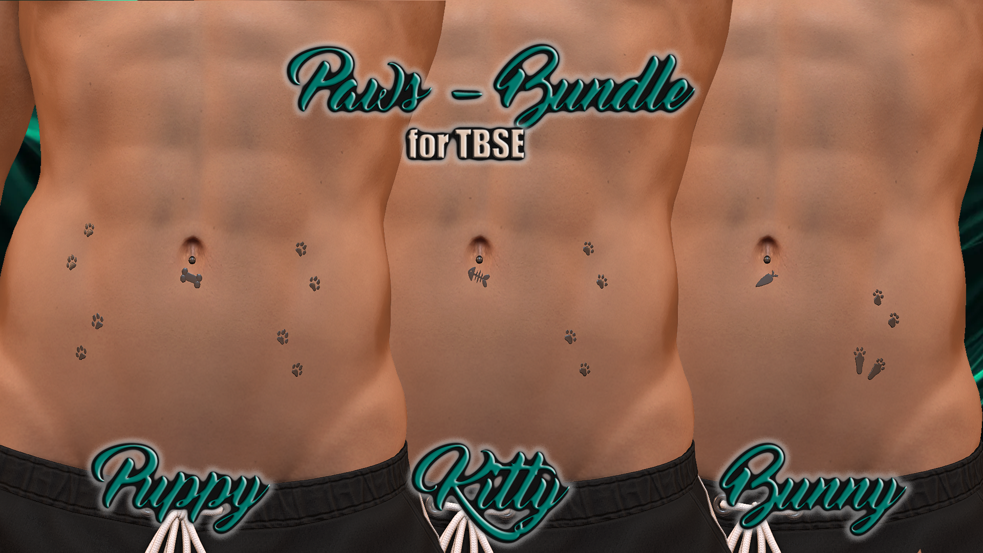 Paws-Bundle - The Glamour Dresser : Final Fantasy XIV Mods and More