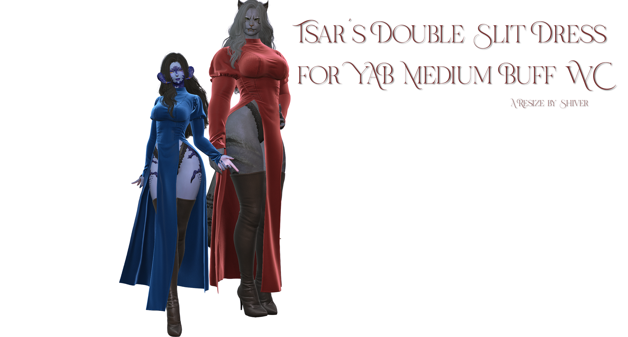 Tsar's Double Slit Dress for YAB Med Buff WC - The Glamour Dresser ...
