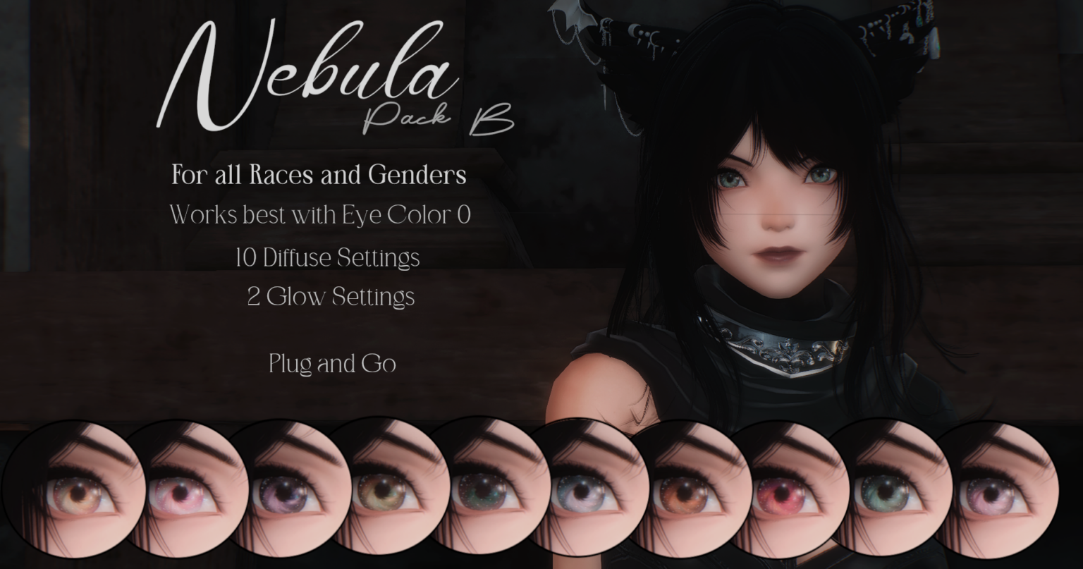 -{IN}- Nebula Pack B - Eyes and Emissives for All - The Glamour Dresser