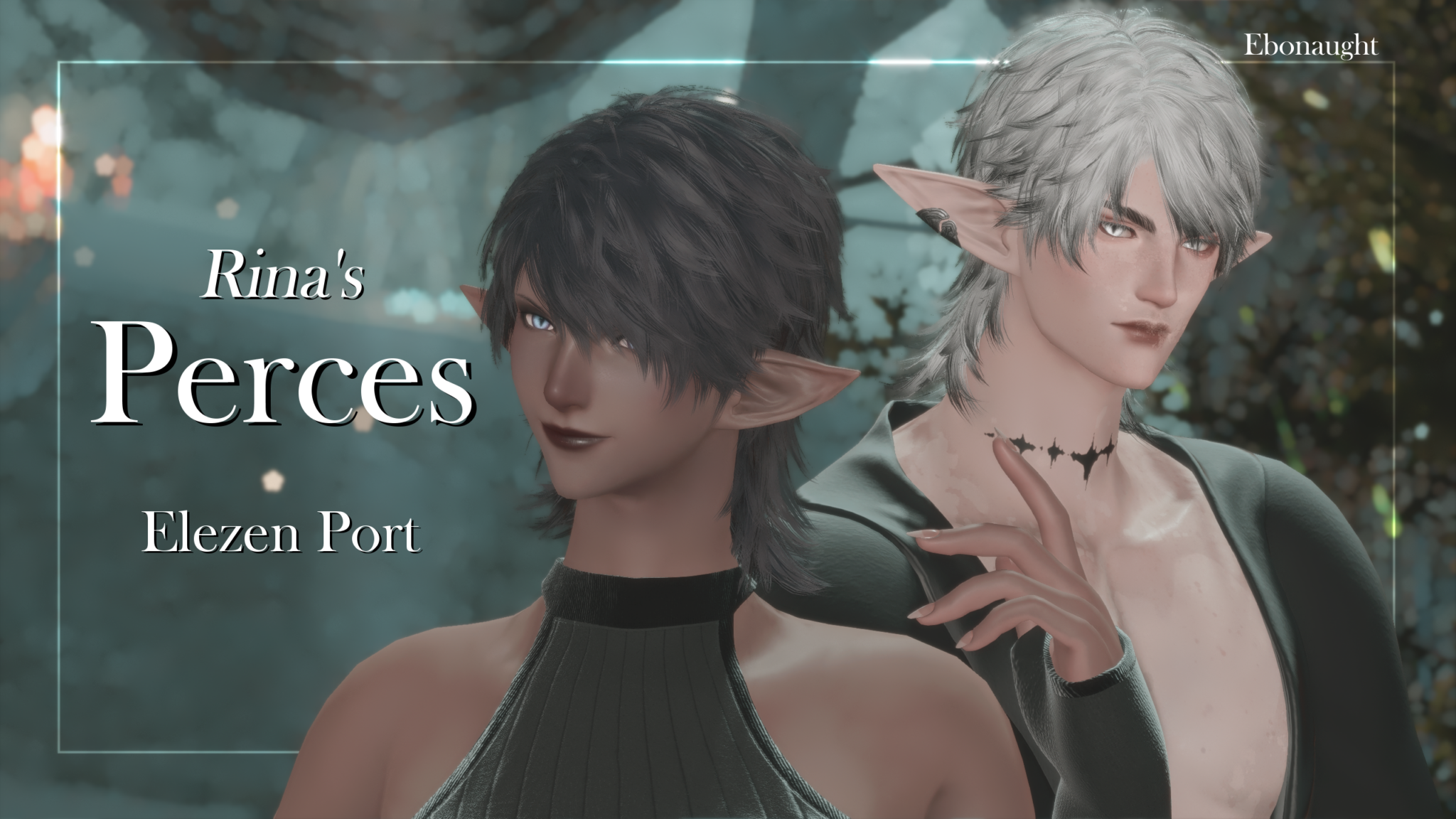 Rina’s Perces for Unisex Elezen - The Glamour Dresser