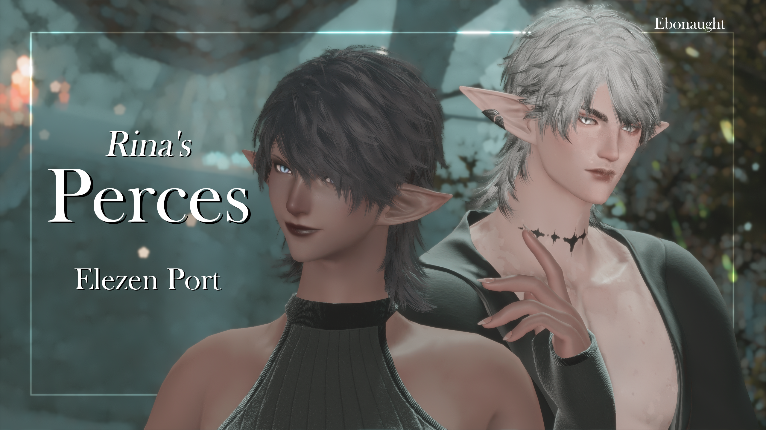 Rina’s Perces for Unisex Elezen - The Glamour Dresser