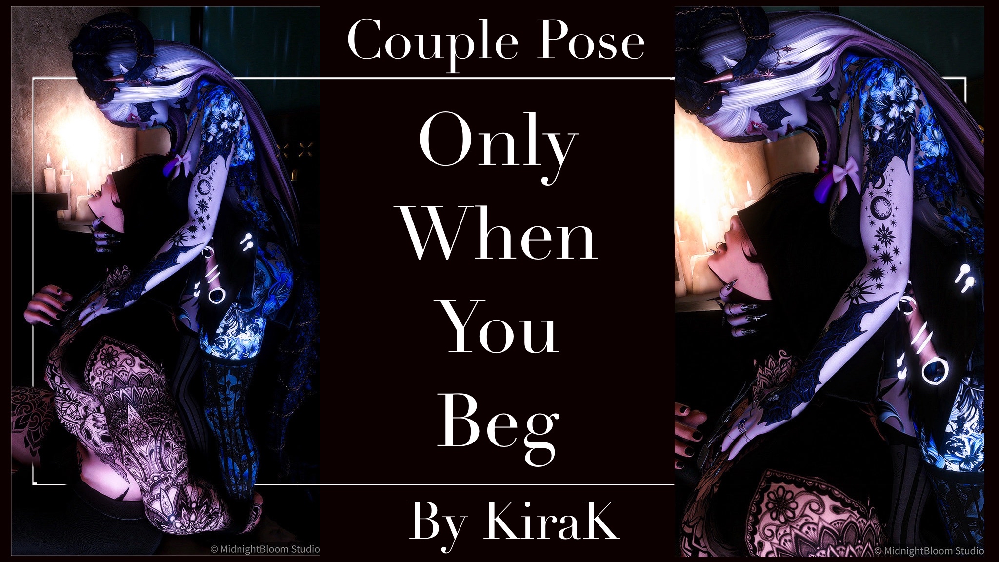 [KiraK] Only when You Beg - Couple Pose - The Glamour Dresser