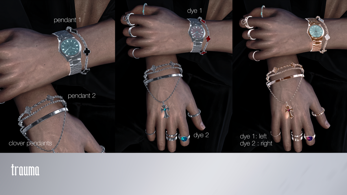 MOURN????| Jewelry + Watch Set [Unisex] DT - The Glamour Dresser ...