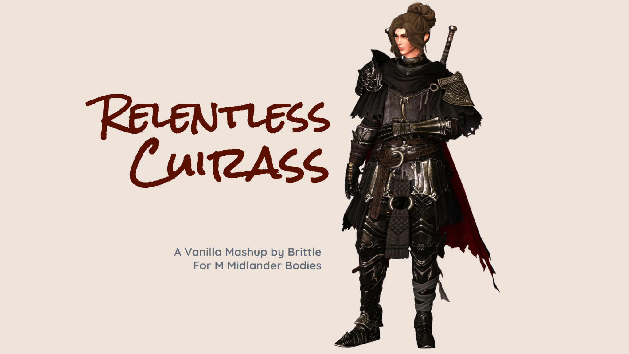 Relentless Cuirass - The Glamour Dresser : Final Fantasy XIV Mods and More