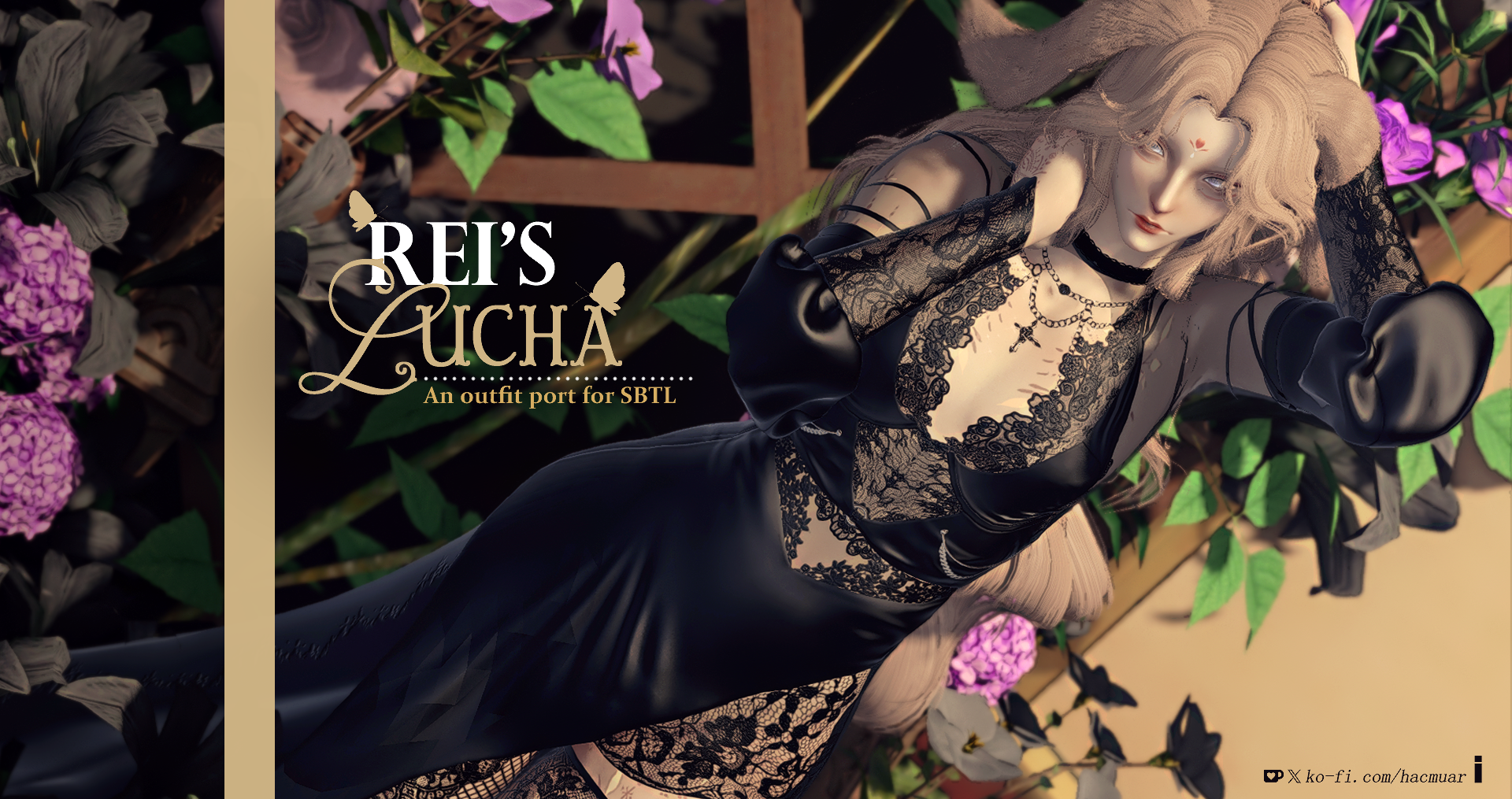 Rei’s Lucha + Griffes Support【 SBTL】 - The Glamour Dresser