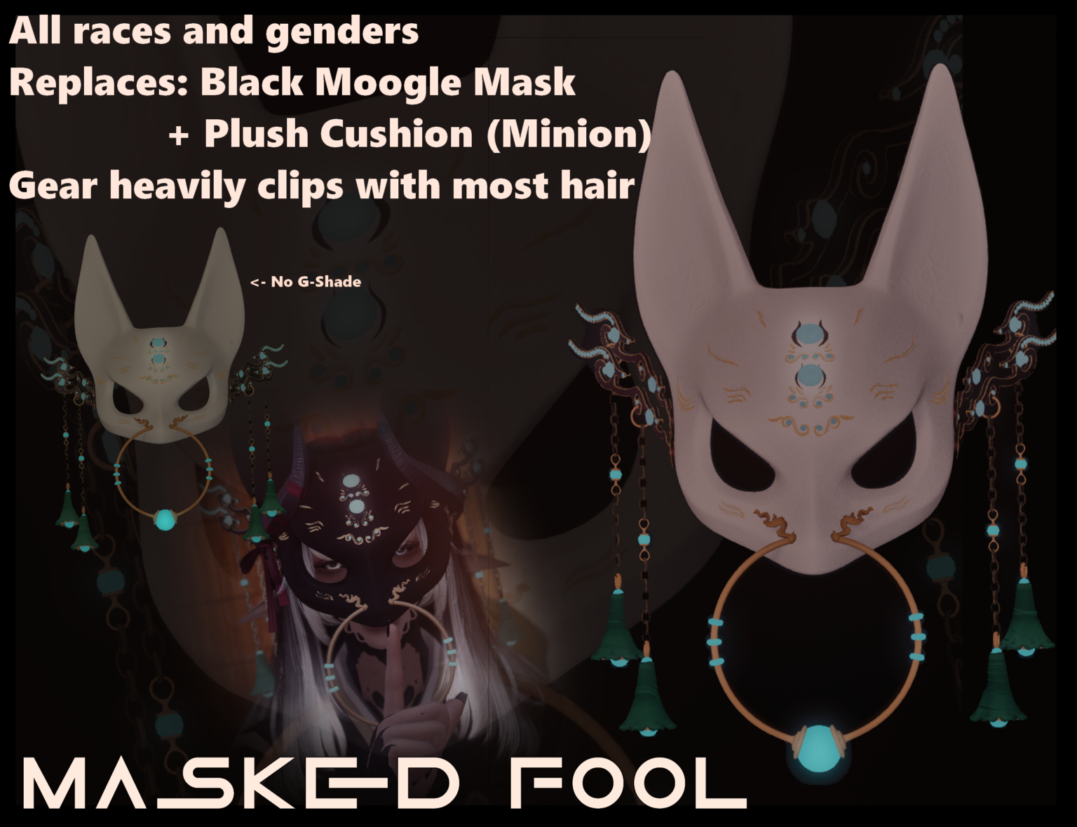 [Mel] Masked Fool - The Glamour Dresser : Final Fantasy XIV Mods and More