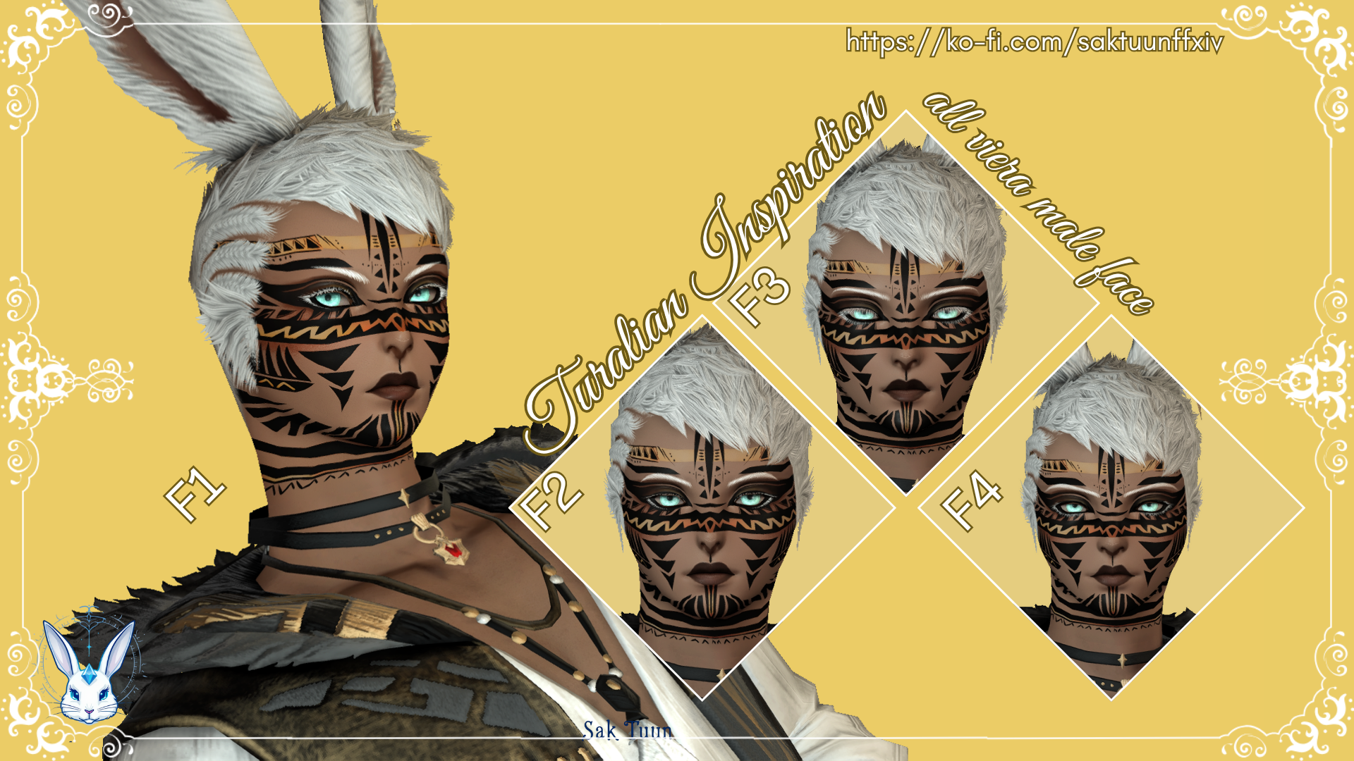 Turalian Inspiration - Make up [ALL Viera Male Faces] - The Glamour ...