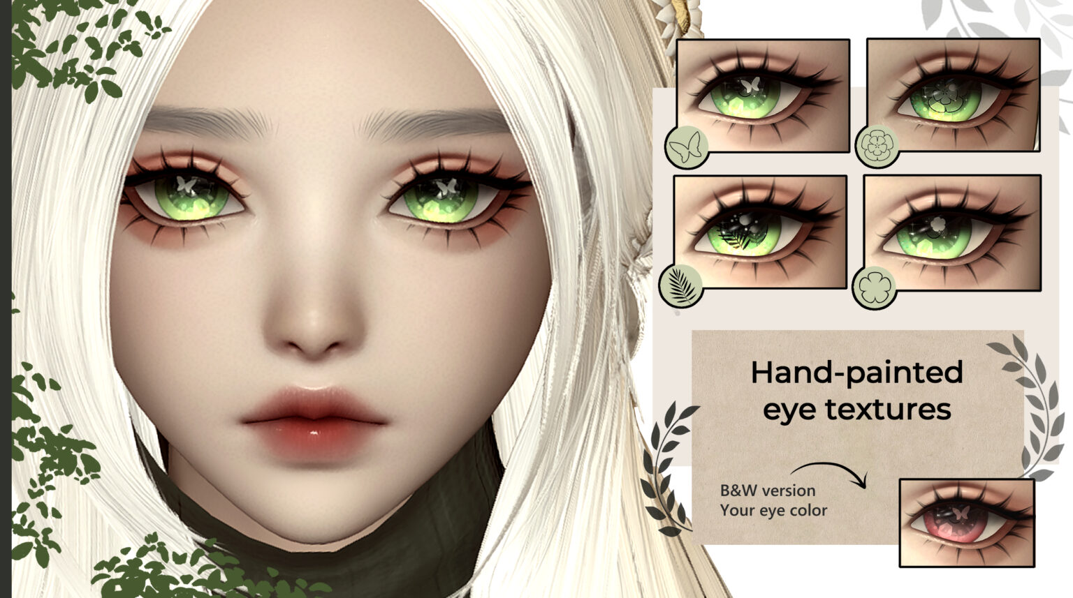 Eyes of the forest - The Glamour Dresser : Final Fantasy XIV Mods and More