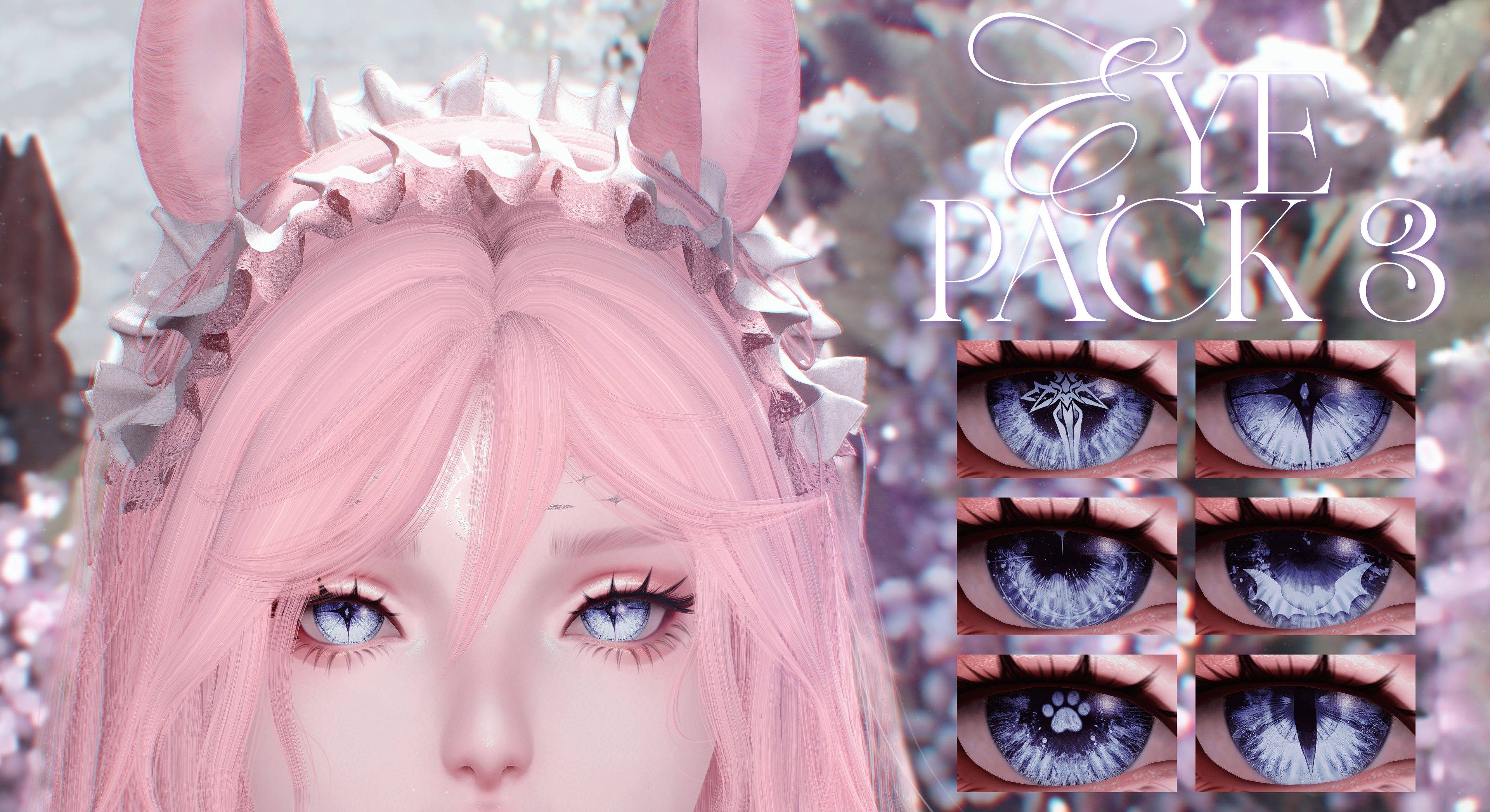 Eye Pack 3 - The Glamour Dresser : Final Fantasy XIV Mods and More