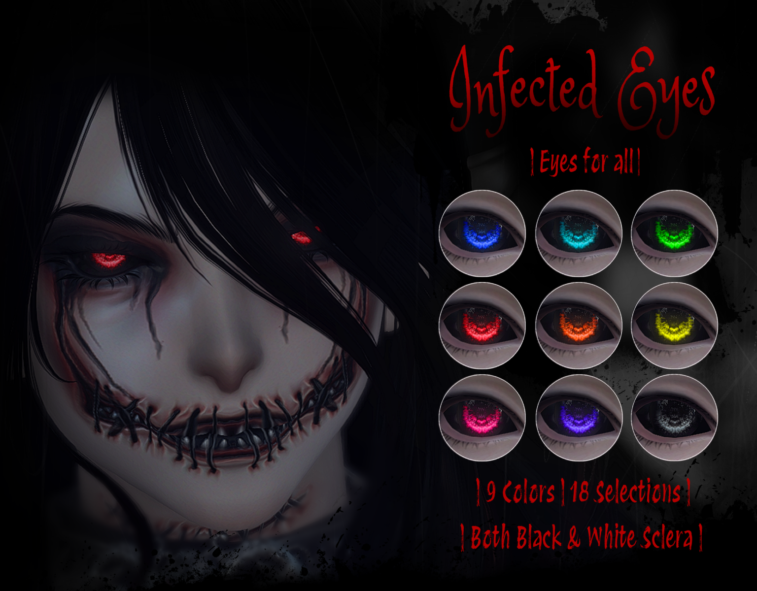 [Eyes] Infected (for all) - The Glamour Dresser