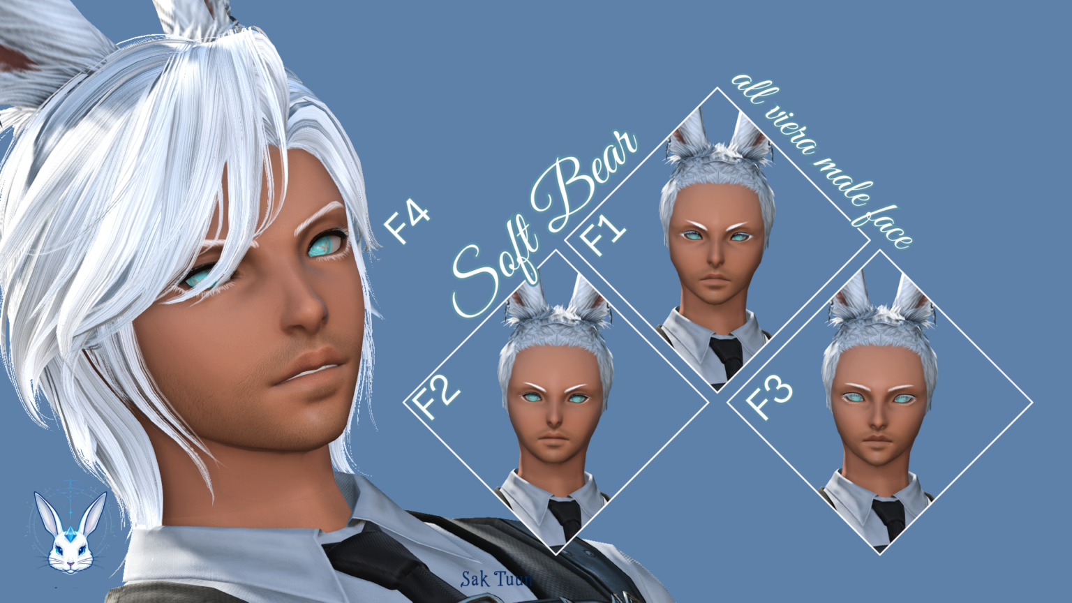 Soft Bear [ALL Viera Male Faces] - The Glamour Dresser : Final Fantasy ...