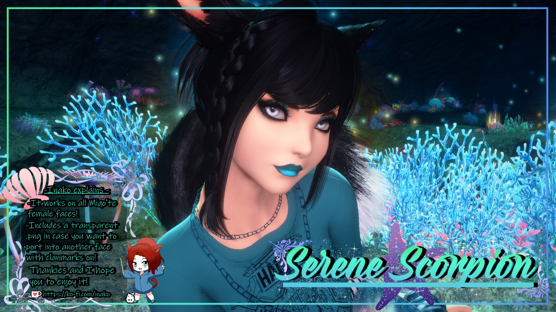 [Inako] Serene Scorpion [DT] - The Glamour Dresser : Final Fantasy XIV Mods and More