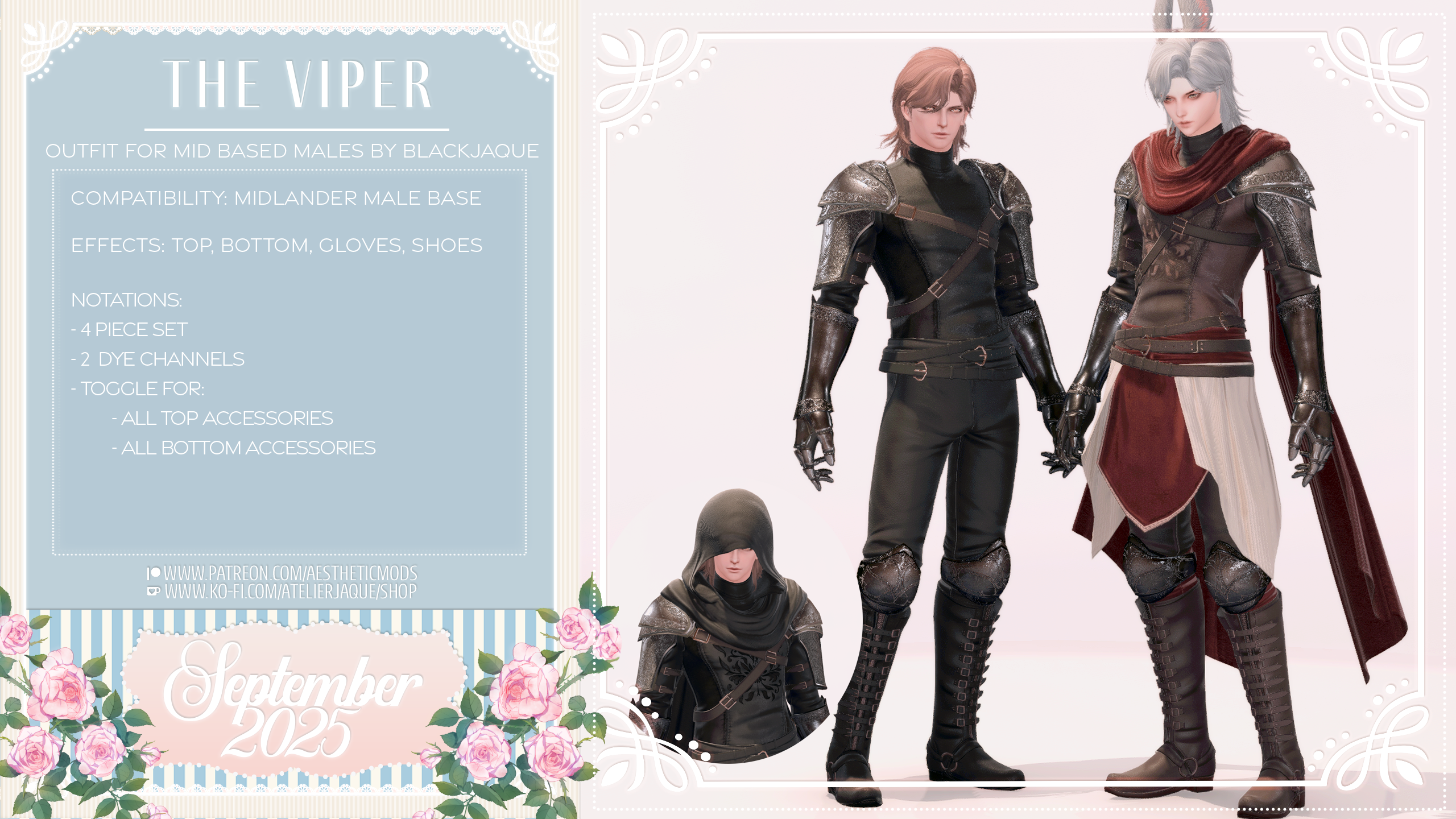 The Viper - The Glamour Dresser : Final Fantasy XIV Mods and More