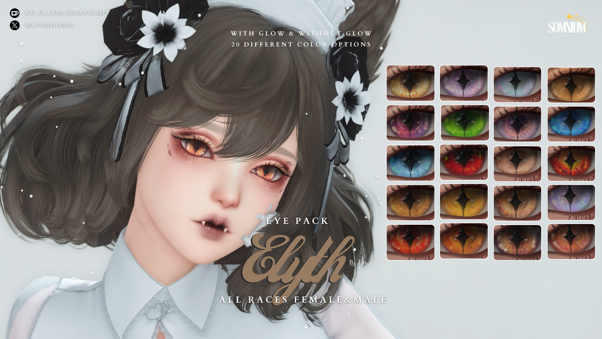Elyth - Eye Pack - All Races - Female&Male - The Glamour Dresser ...