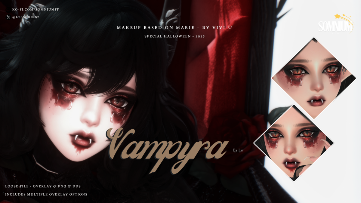 Vampyra - Makeup Based on Marie - By Vivi ♡ - Special Halloween 2025 ...