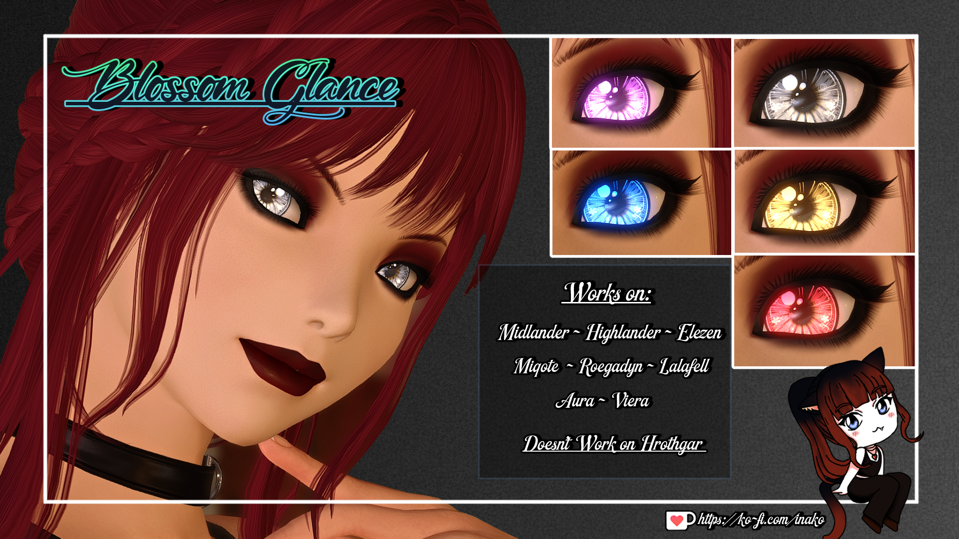 [Inako] Blossom Glance [DT] - The Glamour Dresser