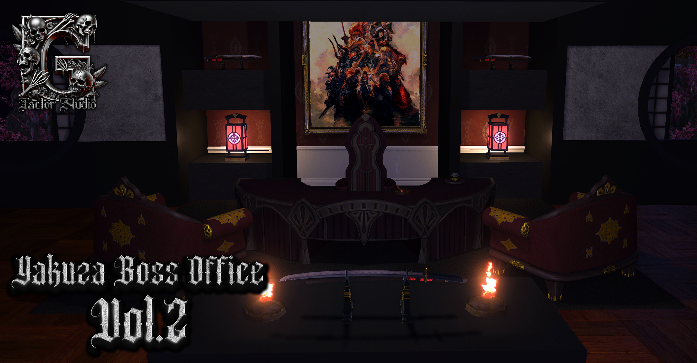 Yakuza Boss Office Vol.2 (Small) - The Glamour Dresser : Final Fantasy ...