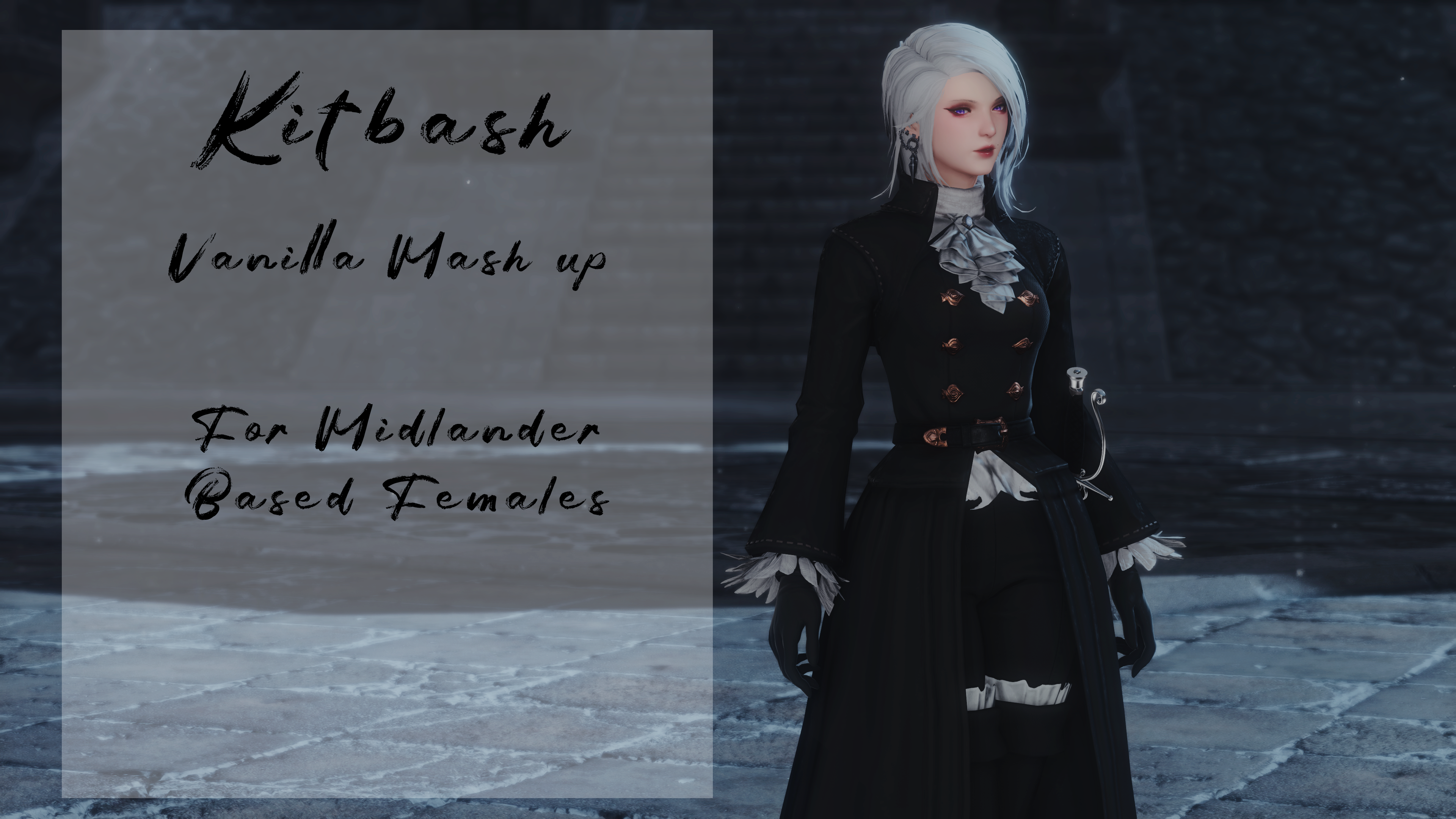 Ishgardian Kitbash - The Glamour Dresser