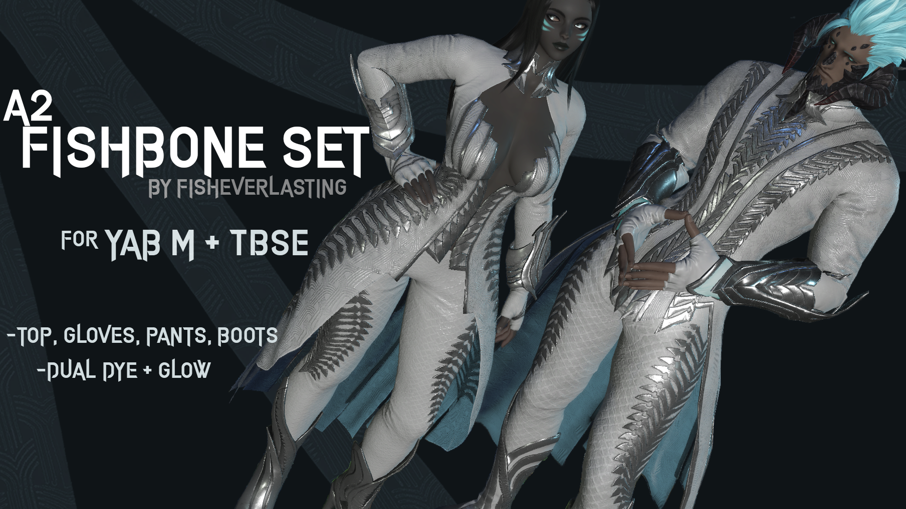 A2 Fishbone Set (YAB/TBSE) - The Glamour Dresser