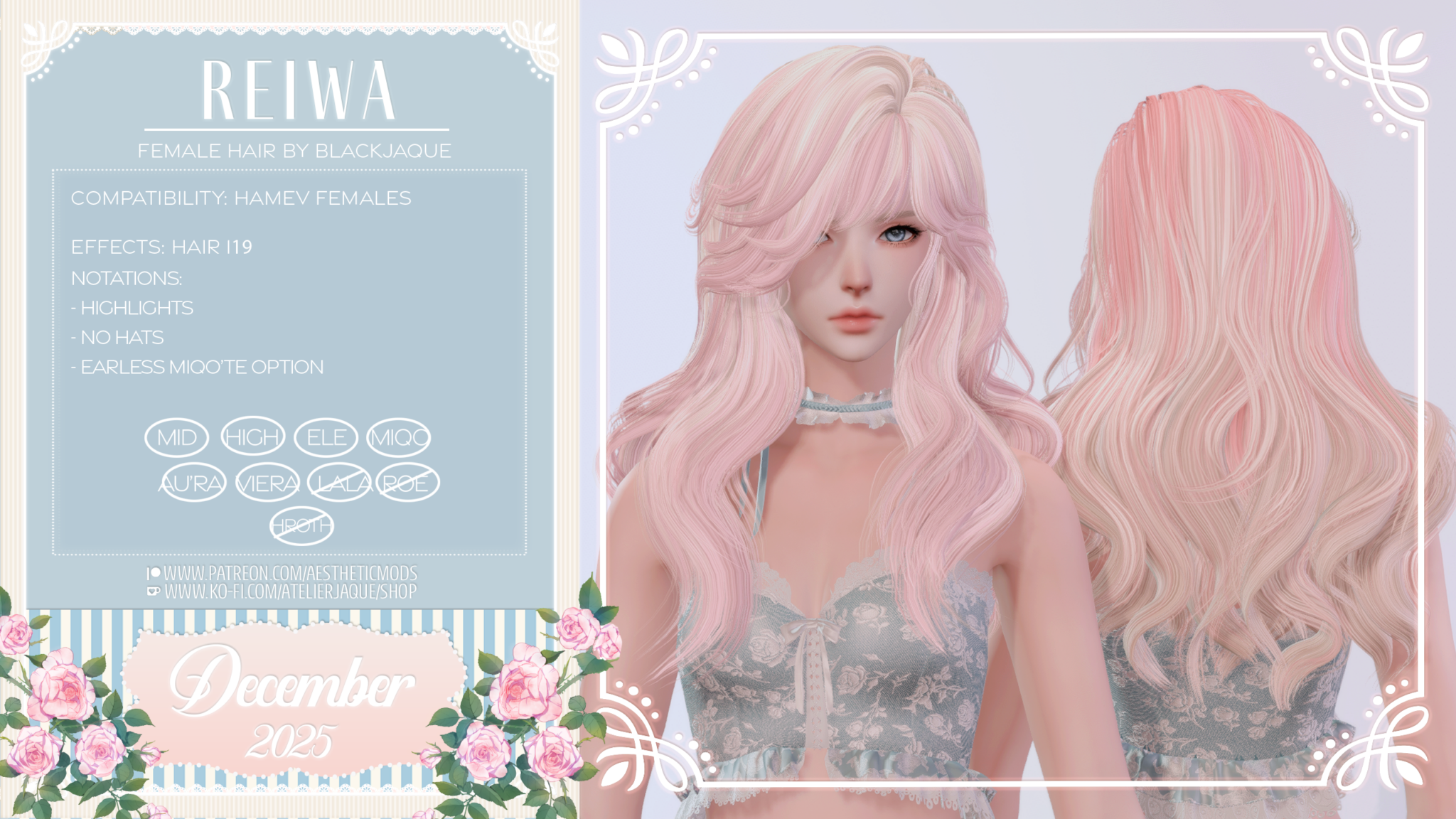 Mod Category: Hair Mod - The Glamour Dresser