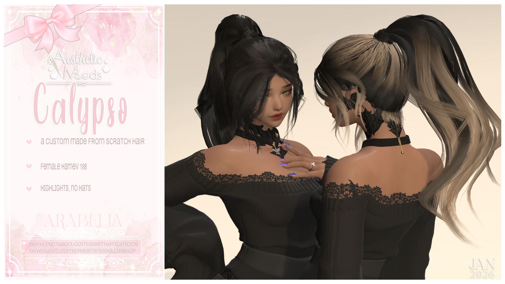 Mod Category: Hair Mod - The Glamour Dresser
