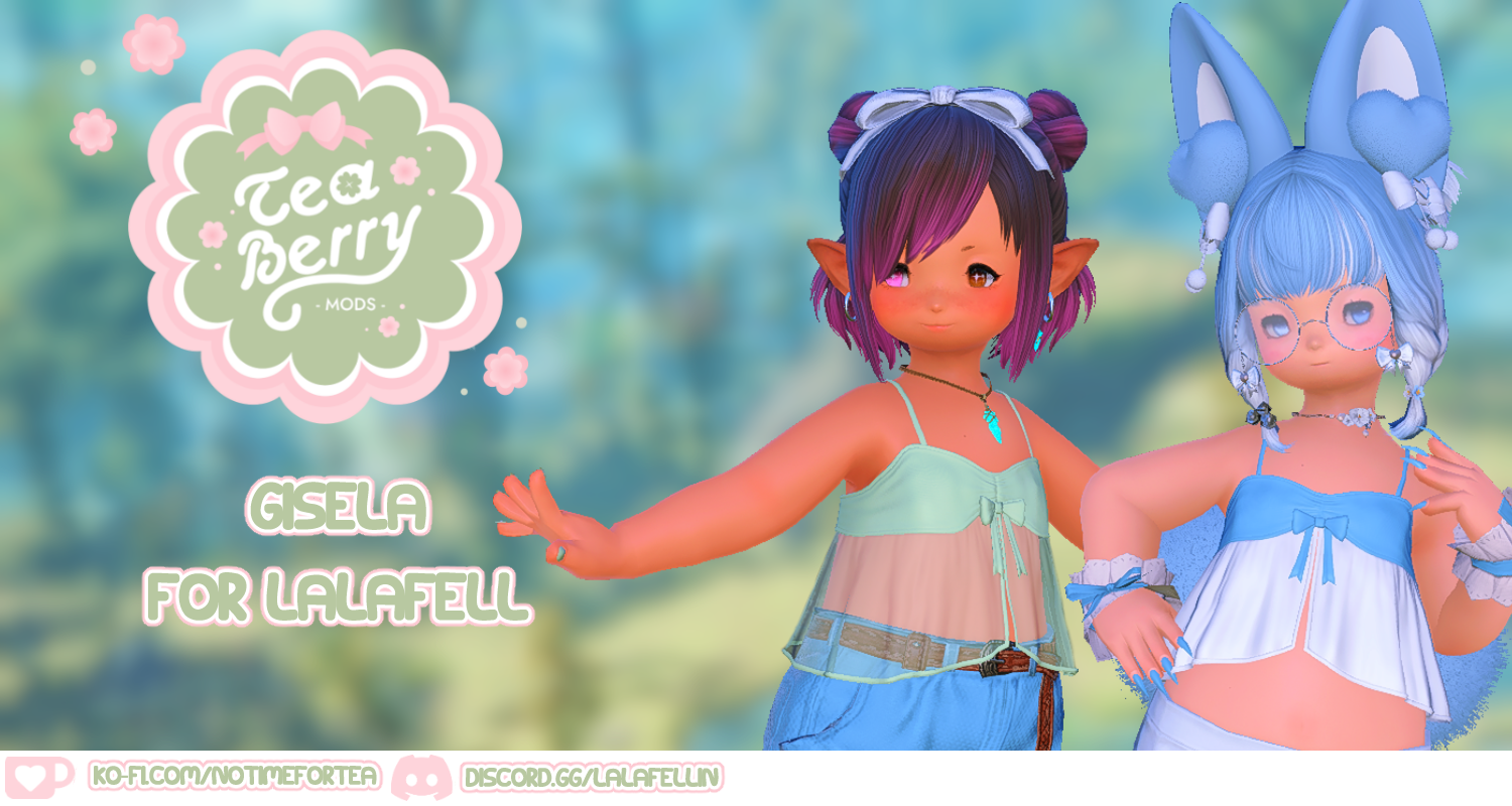 [🍀] Gisela for Lalafell - The Glamour Dresser