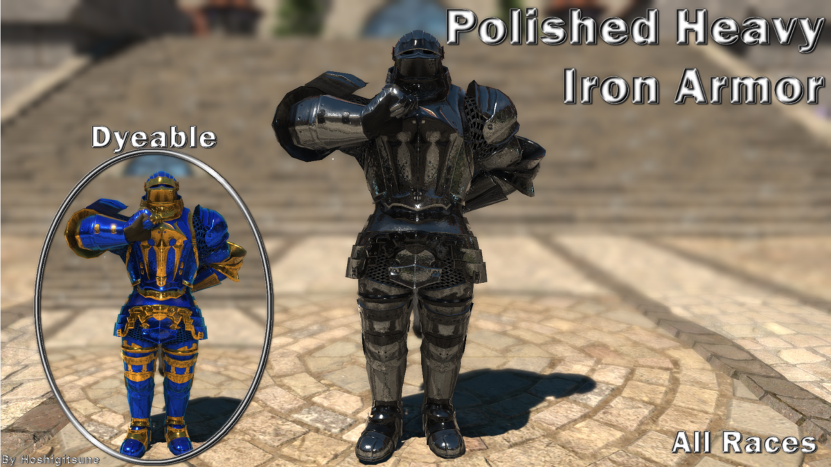 Polished Heavy Iron Armor - The Glamour Dresser