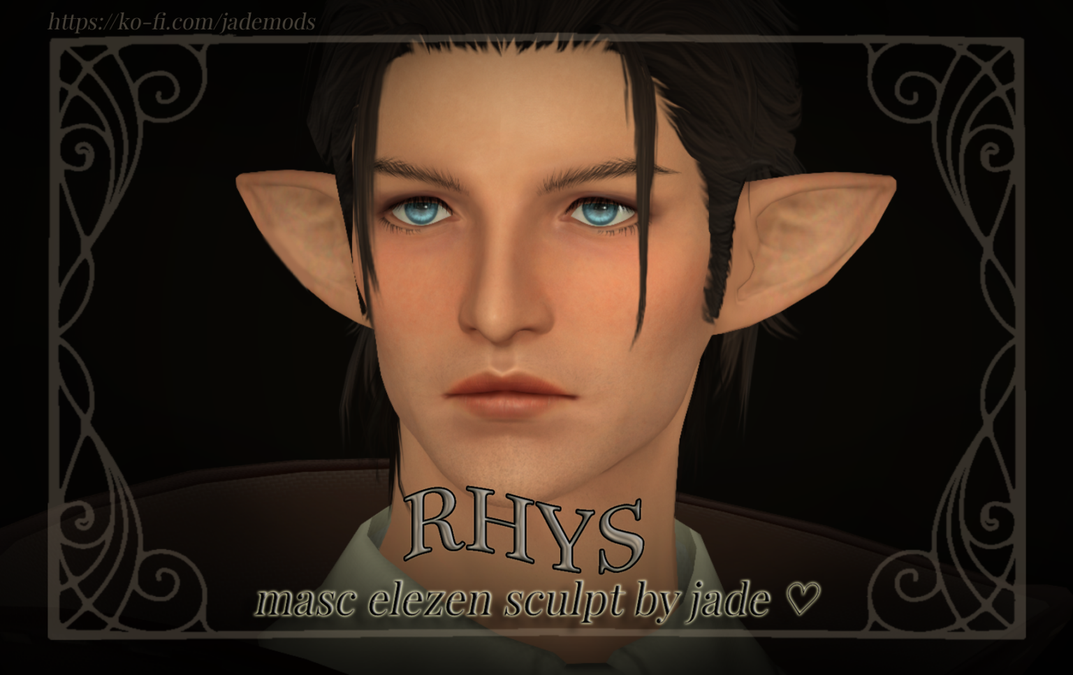 RHYS SCULPT (+SHAPEKEYS) - The Glamour Dresser