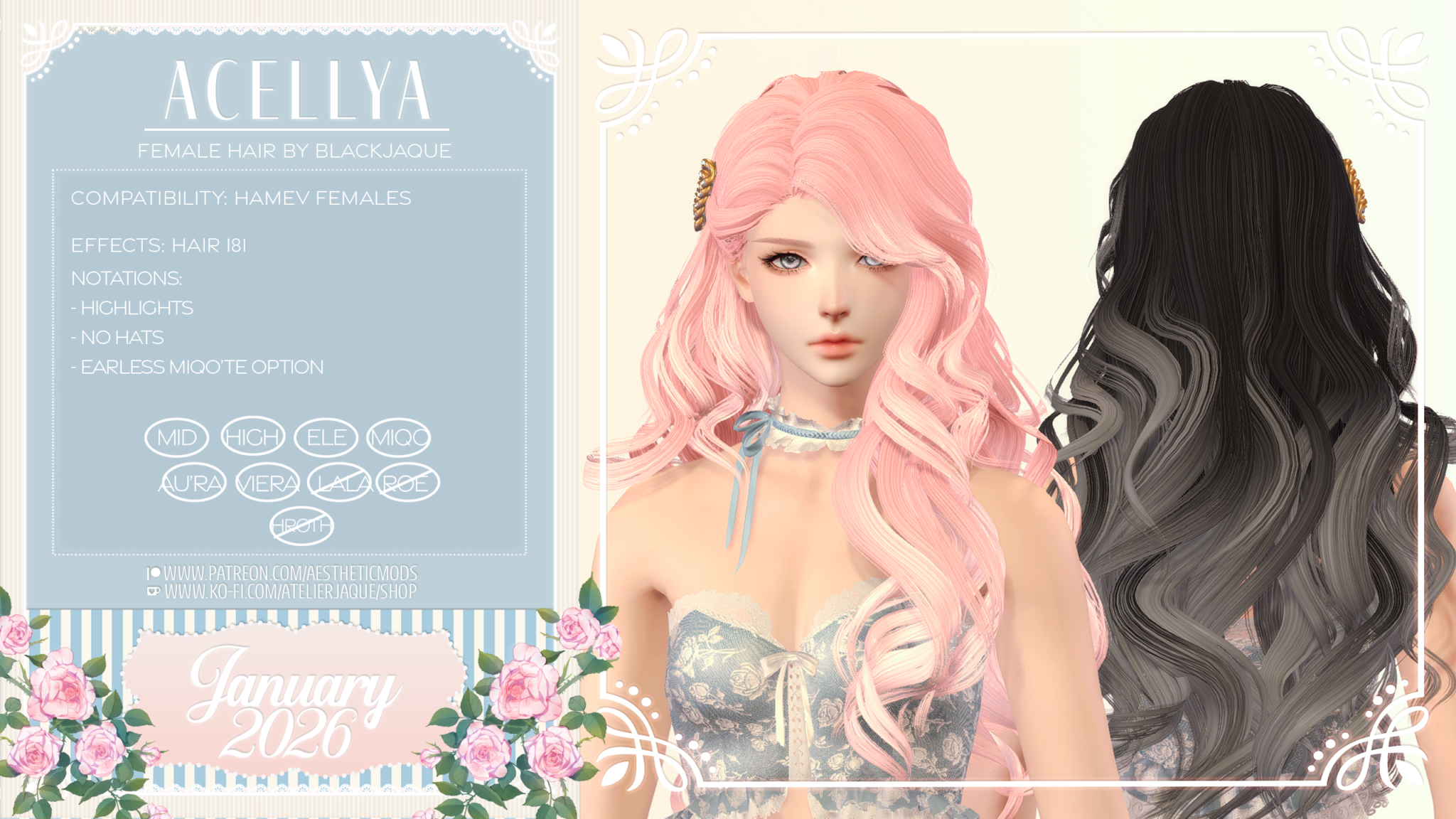 Mod Category: Hair Mod - The Glamour Dresser