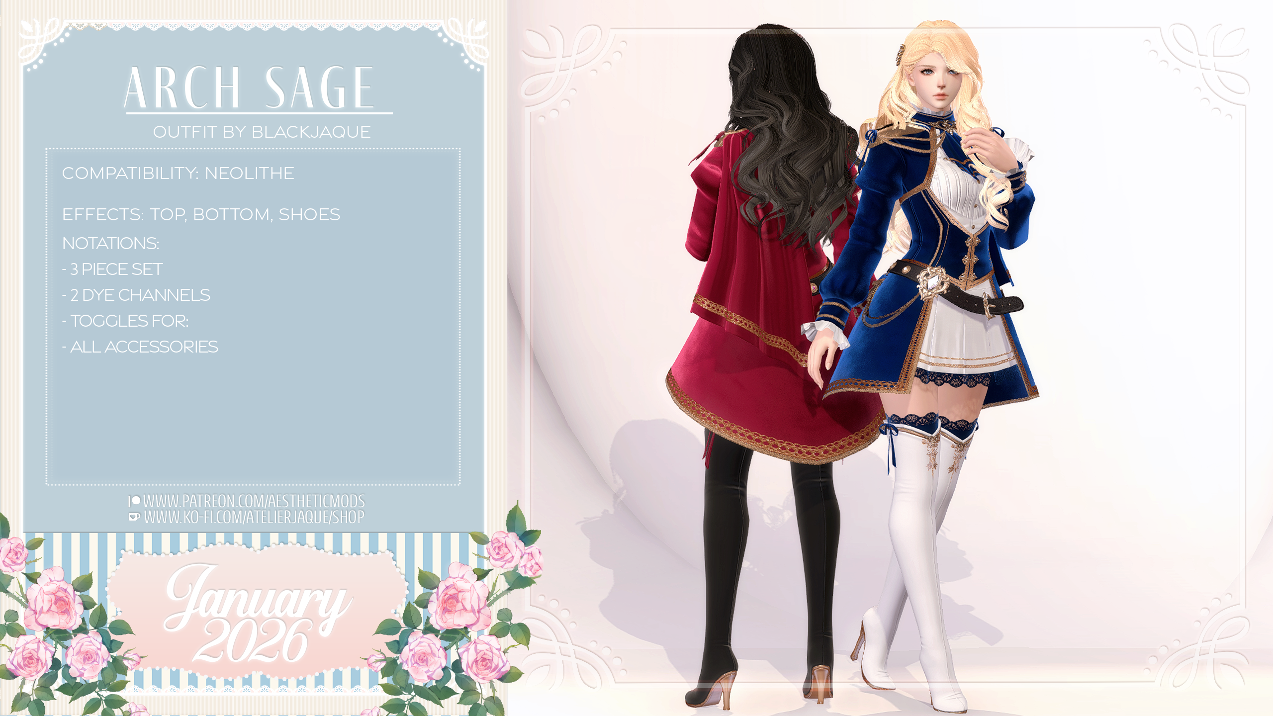 Arch Sage - The Glamour Dresser