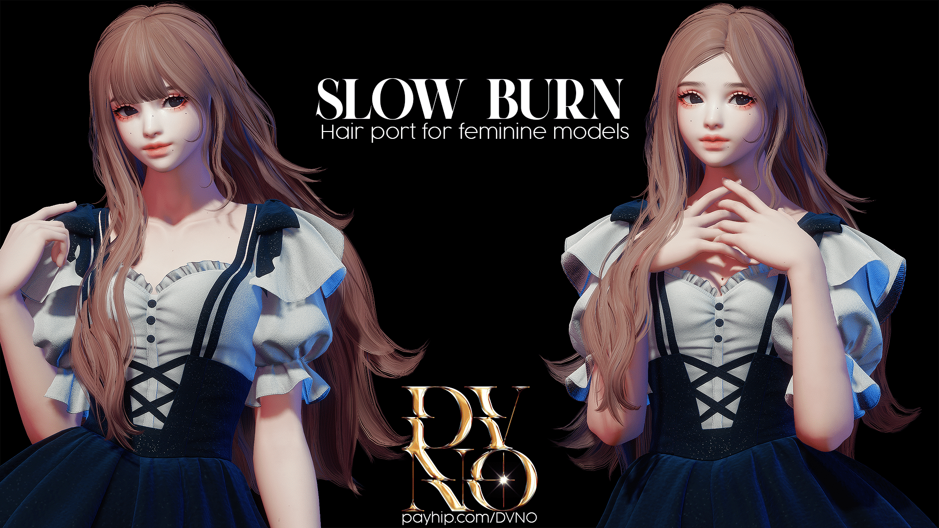 Slow Burn - Hair - The Glamour Dresser