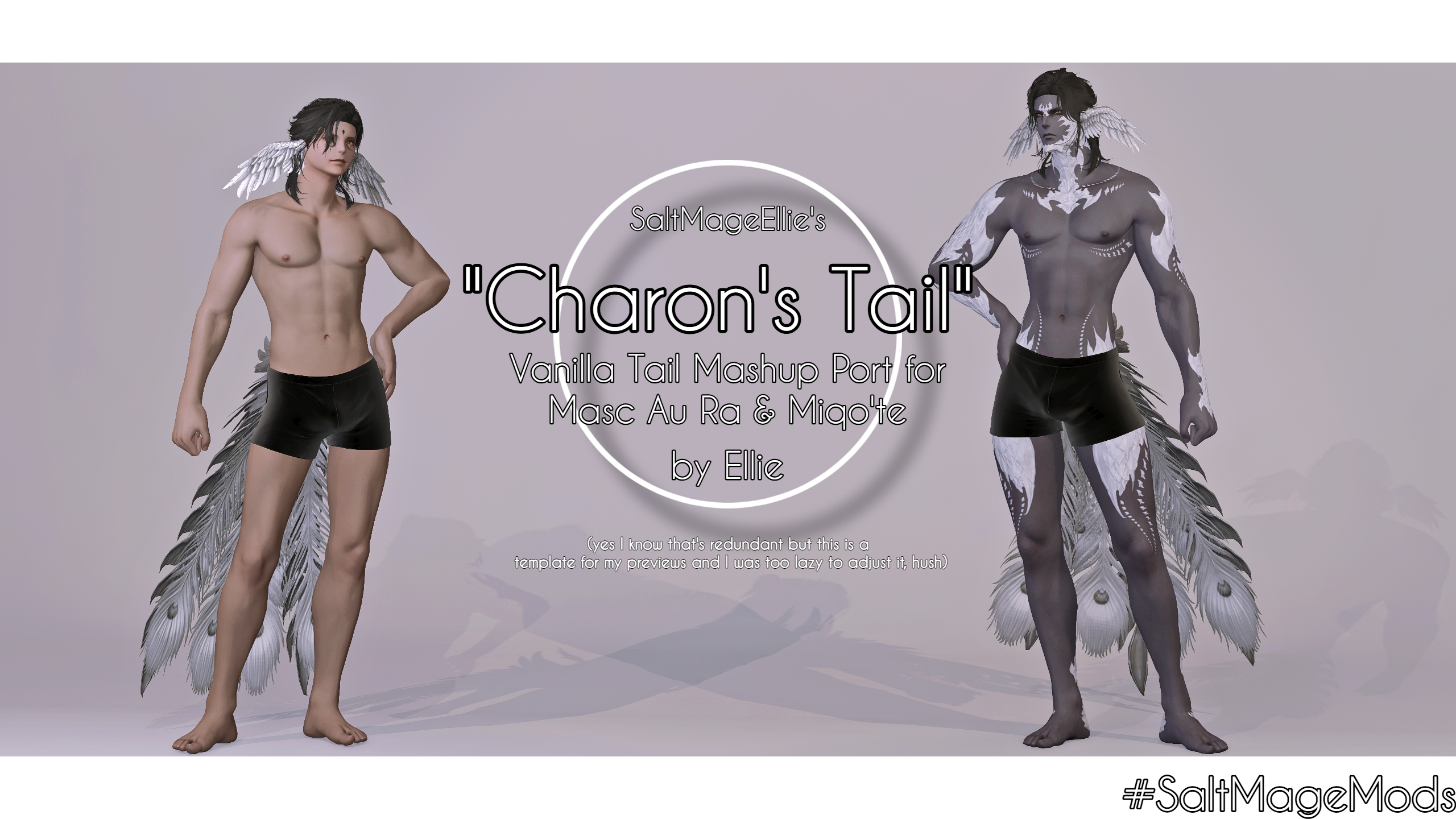 [SME] Charon’s Tail (Mashup) - Masc Miqo’te & Au Ra - The Glamour Dresser